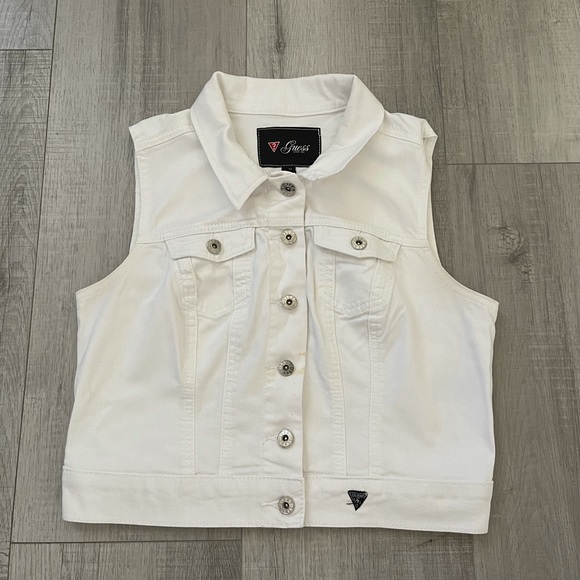 Guess | Jackets & Coats | Vintage Guess Vest | Poshmark